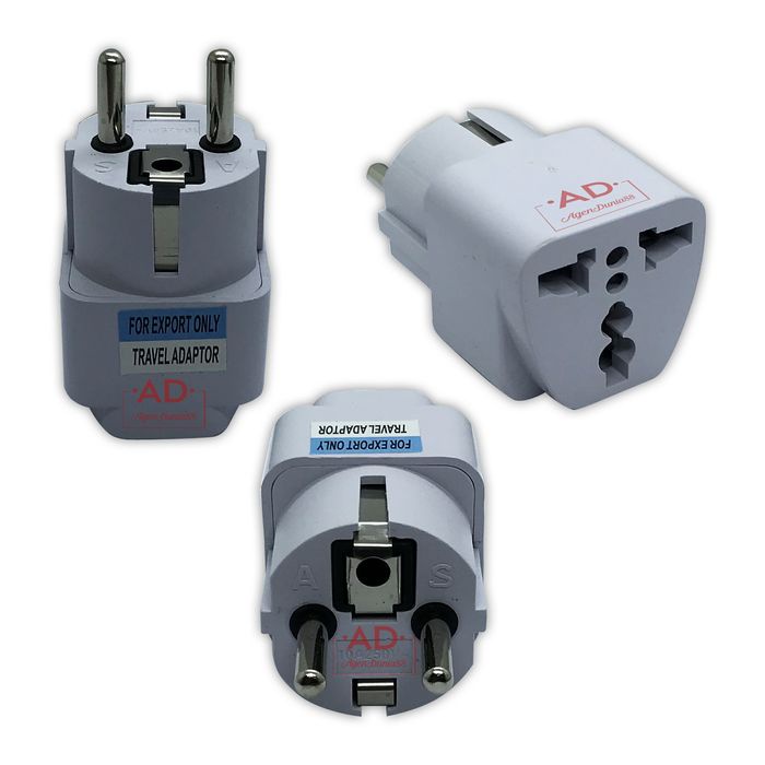 Jual ADAPTOR TRAVEL SAMBUNGAN COLOKAN CHARGER PHONE UNIVERSAL | Shopee ...