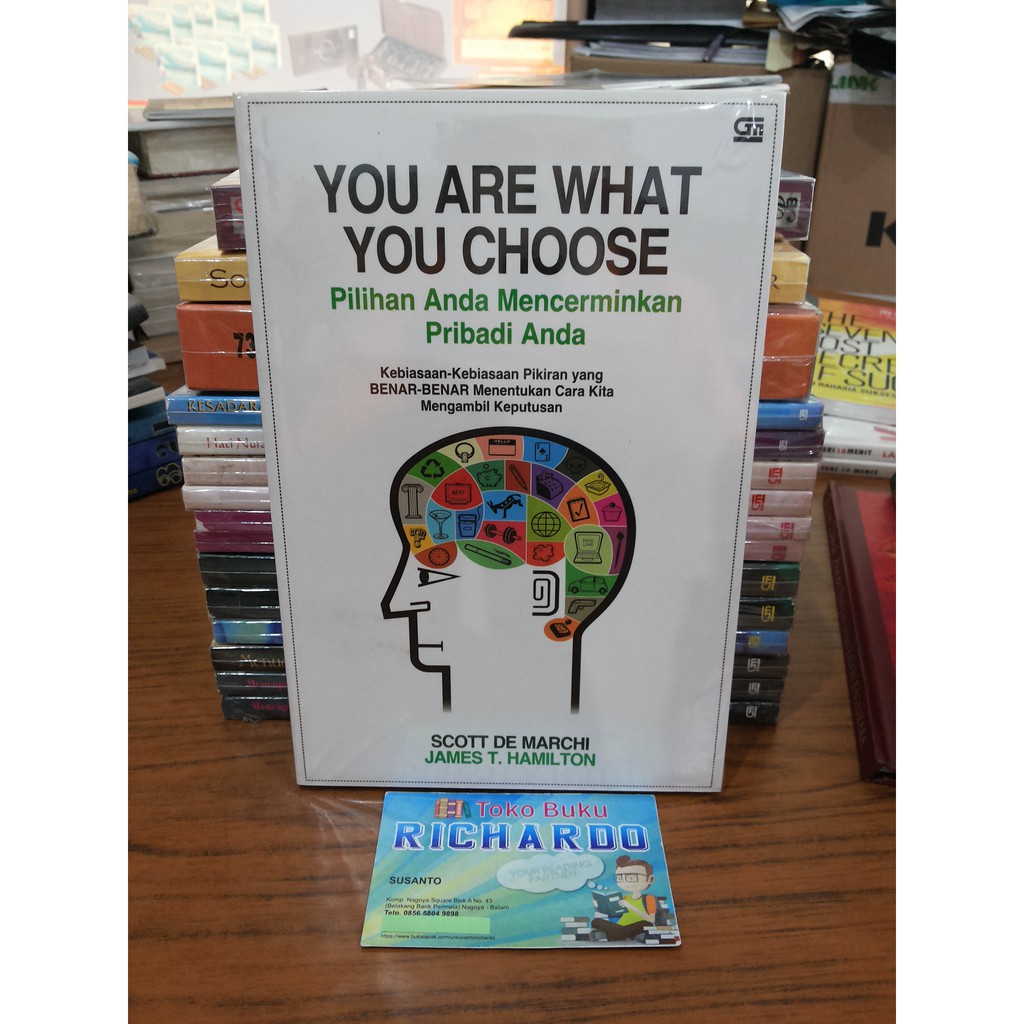 Jual Buku You Are What You Choose --- Scott De Marchi & James T ...