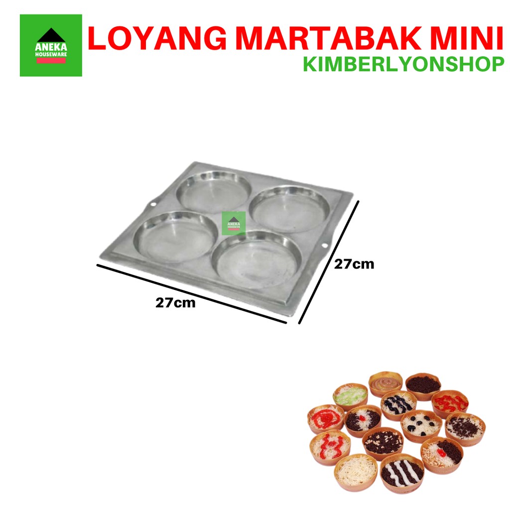 Jual Loyang Martabak Mini 4 Lubang | Shopee Indonesia
