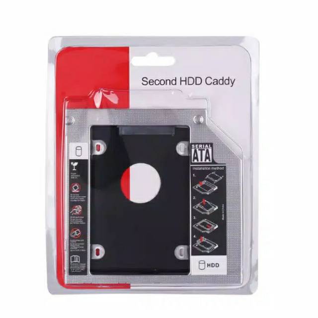 Jual HDD CADDY / SSD CADDY (TEBAL 12.7mm/ SLIM 9.5mm) | Shopee Indonesia