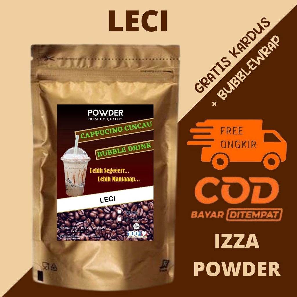 Jual 1 KG IZZA POWDER RASA LECI | BUBUK MINUMAN RASA | POWDER DRINK ...