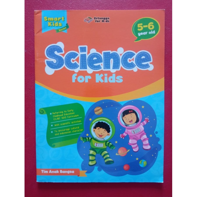 Jual Buku Erlangga Smart Kids Series: Science For Kids 5-6 Year Old ...