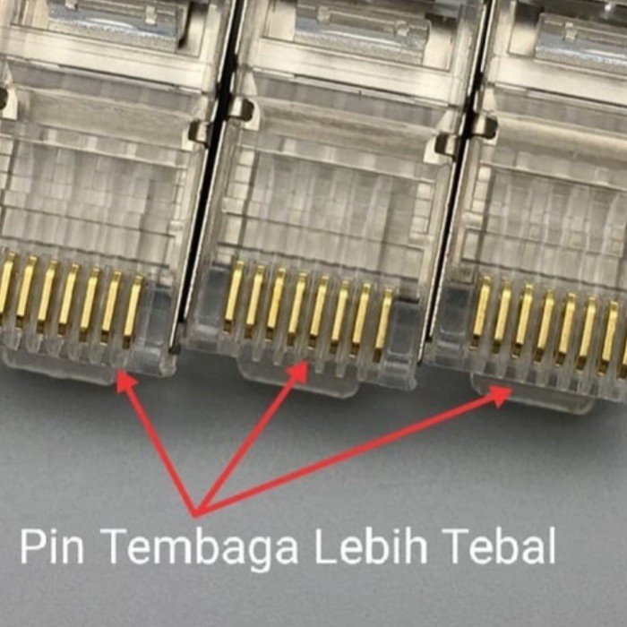 Jual Konektor RJ45 Cat 6 Outdoor Connector RJ45 Cat6 FTP | Shopee Indonesia