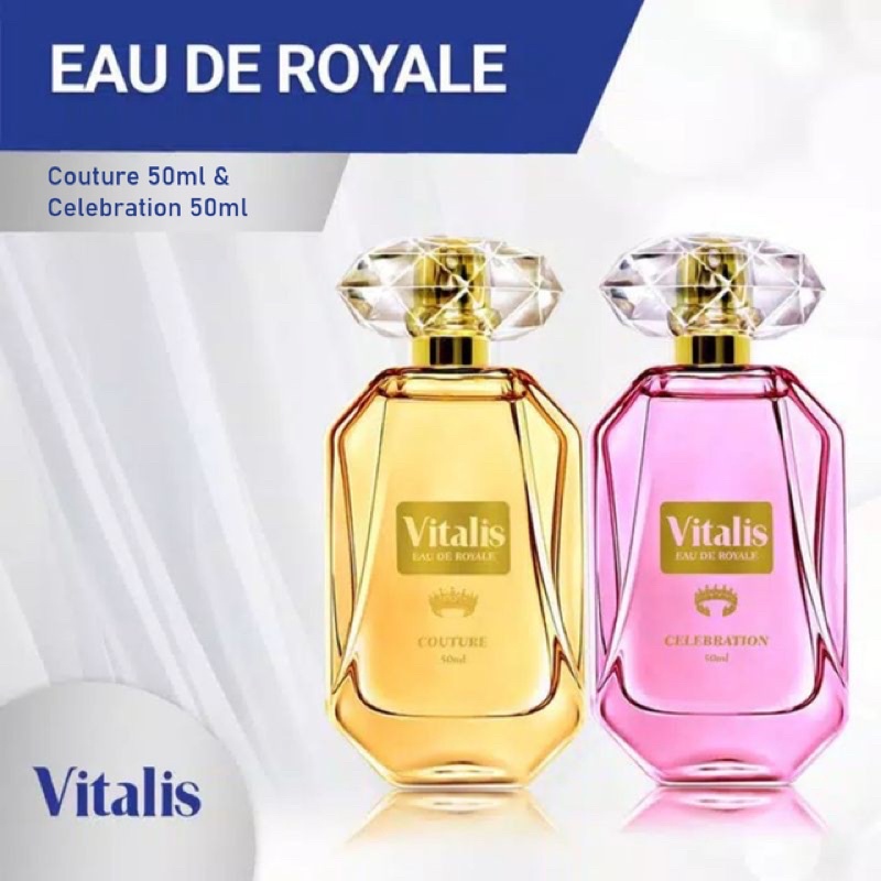 Jual Vitalis Eau De Royale 50 ml kemasan kaca Vitalis EDR Vitalis ...