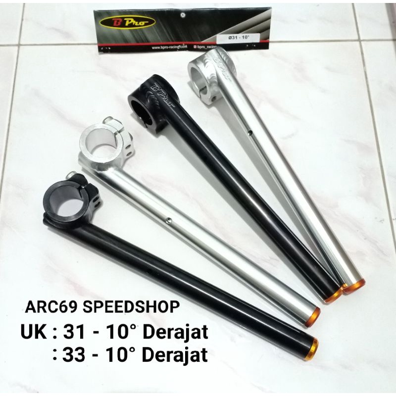 Jual Stang Jepit Stang Asli Bpro 31mm & 33mm 10 Derajat Ninja R,RR ...