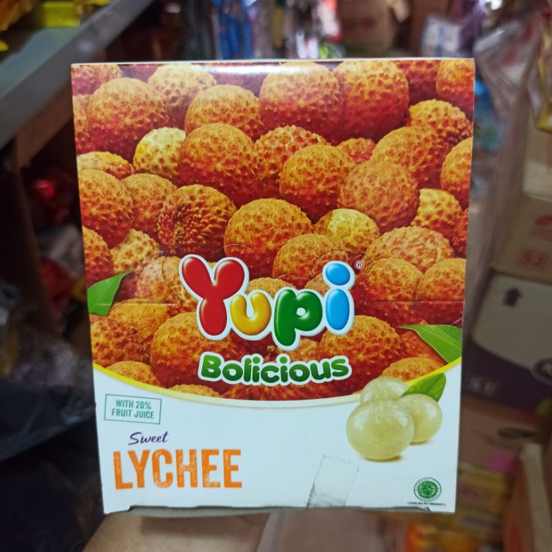 Jual Permen Yupi Bolicious Rasa Leci Lychee 5 Gram | Shopee Indonesia