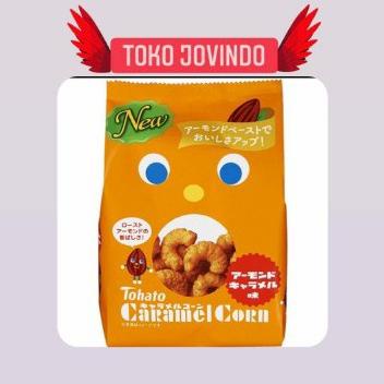 Jual TOHATO CARAMEL CORN ALMOND SNACK IMPORT JEPANG CEMILAN PUFF SNACK ...