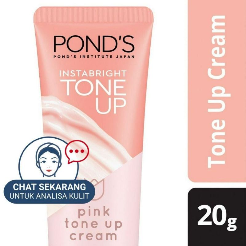 Jual PONDS PINK INSTABRIGHT TONE UP MILK CREAM 20 gr | Shopee Indonesia