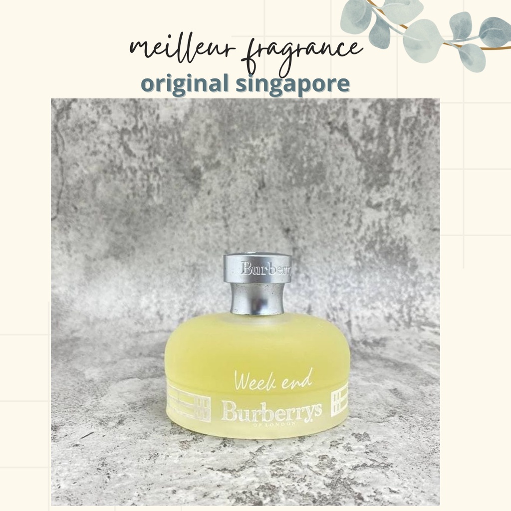 Jual PARFUM BURBERRY WEEKEND UNTUK WANITA(ORI SINGAPORE) | Shopee Indonesia
