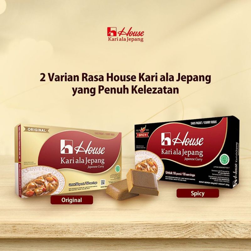 Jual House Kari ala Jepang - Japanese Curry Roux 300gr Original & Spicy ...