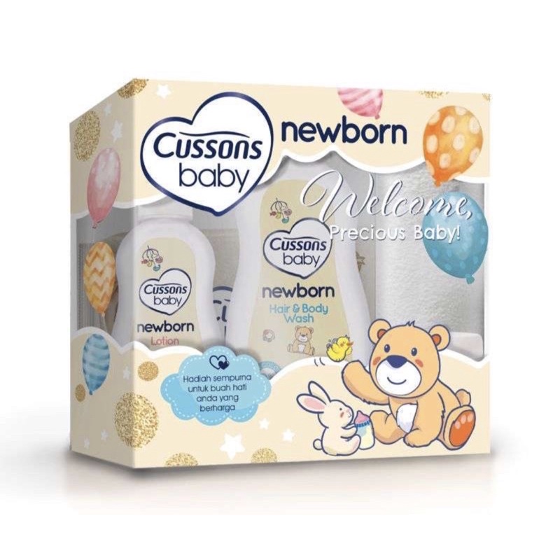 Jual Cussons Sensitive Baby Newborn Starter Travel Kit | Shopee Indonesia