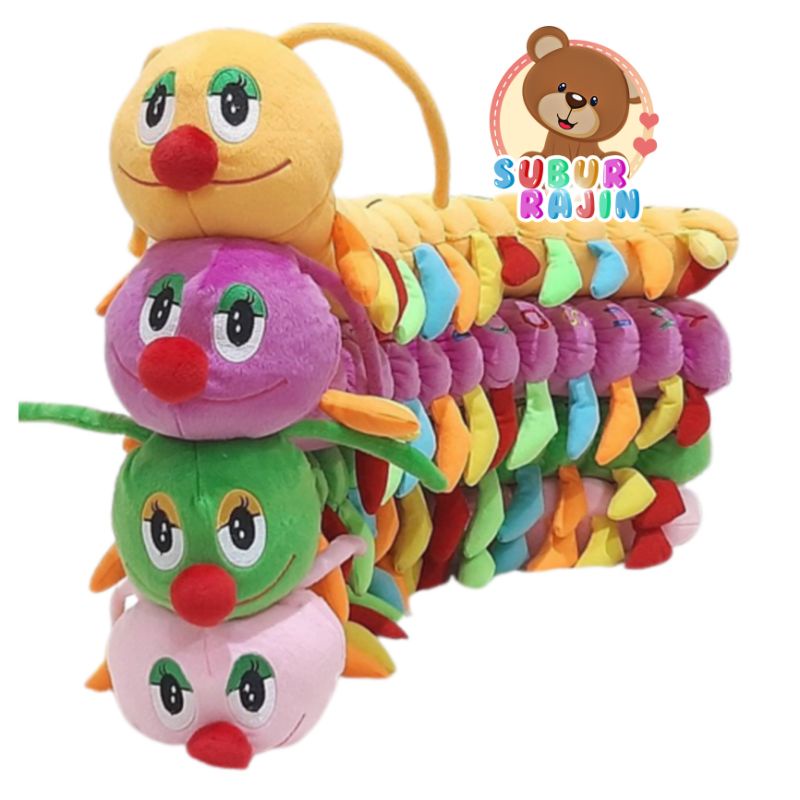 Jual Boneka ulat ulil huruf bordir | Shopee Indonesia