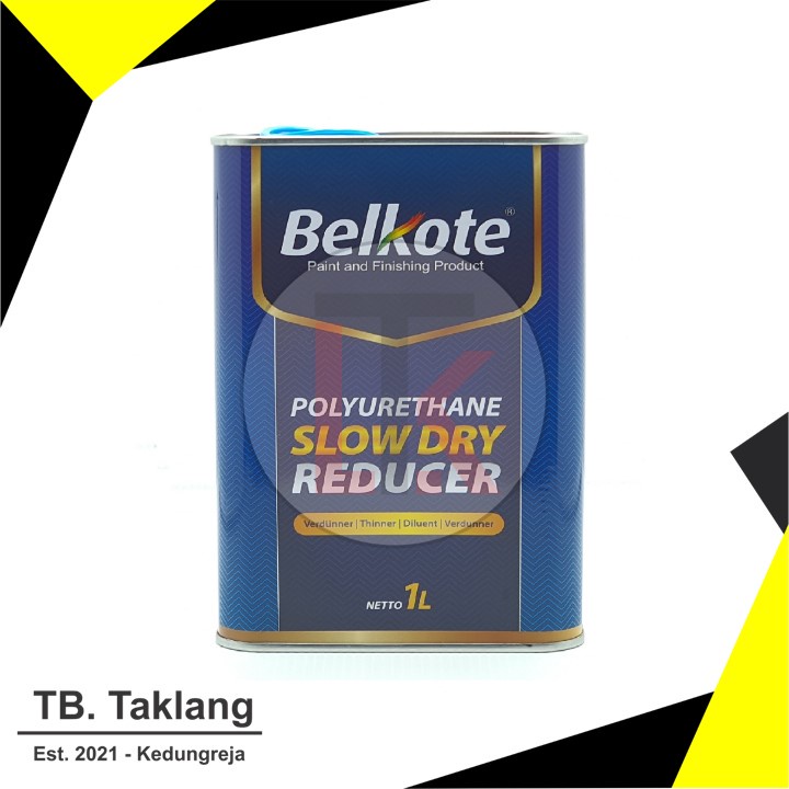 Jual BELKOTE POLYURETHANE SLOW DRY REDUCER | Belkote Official ...