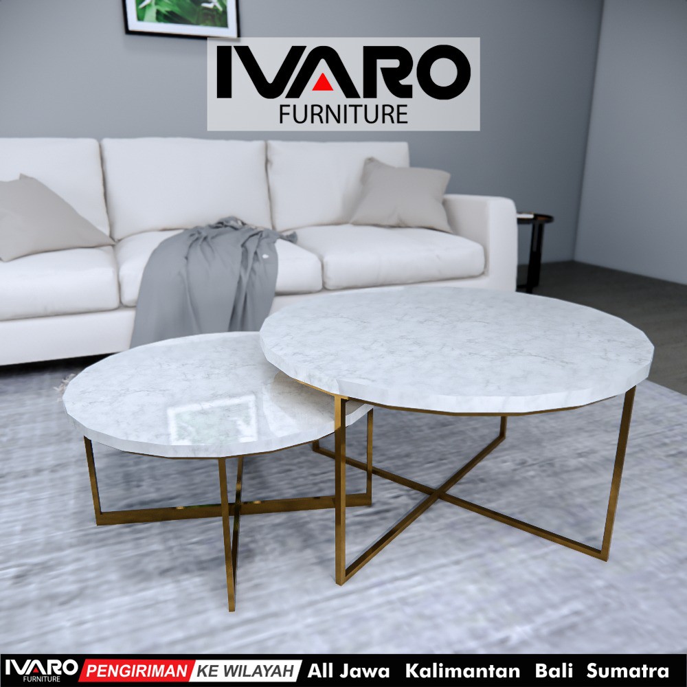 Jual Meja Tamu Coffee Table / Meja Tamu/ Meja Sudut /Meja Minimalis AXA ...