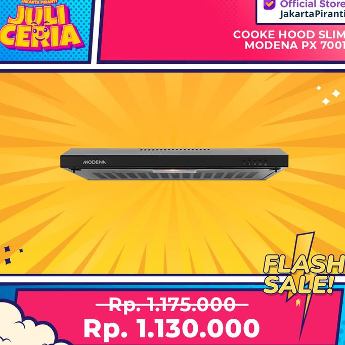 Jual Slim Hood Modena PX 7001 - Cooker Hood 70 cm | Shopee Indonesia