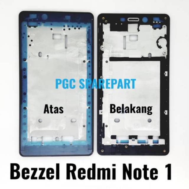 Jual Frame Bezzel Tulang Tengah Xiaomi Redmi Note 1 Jaringan 3G 4G ...
