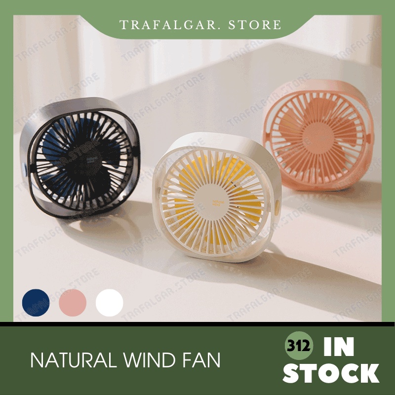 Jual (HOT)Natural Wind Fan Kipas Mini USB Musim Panas Kantor Kipas Meja ...