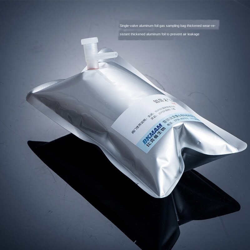 Jual Gas Sample Bag 1L Aluminium Single Valve | Shopee Indonesia
