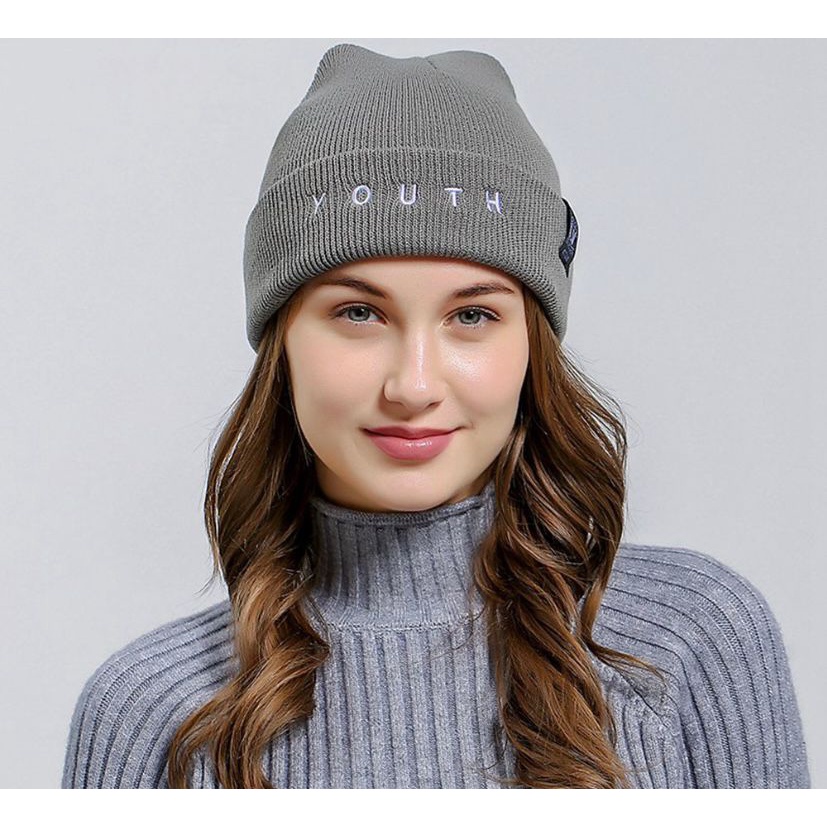 Jual promo free ongkir kupluk beanie hats model youth/kupluk musim ...