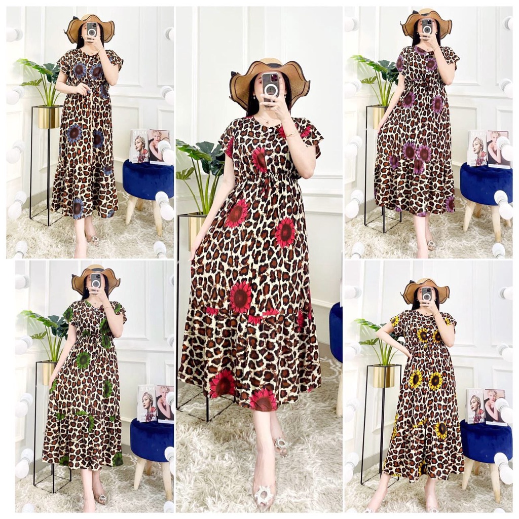 Jual Ayumi Dress Korean dress daster kekinian daster cantik daster ...