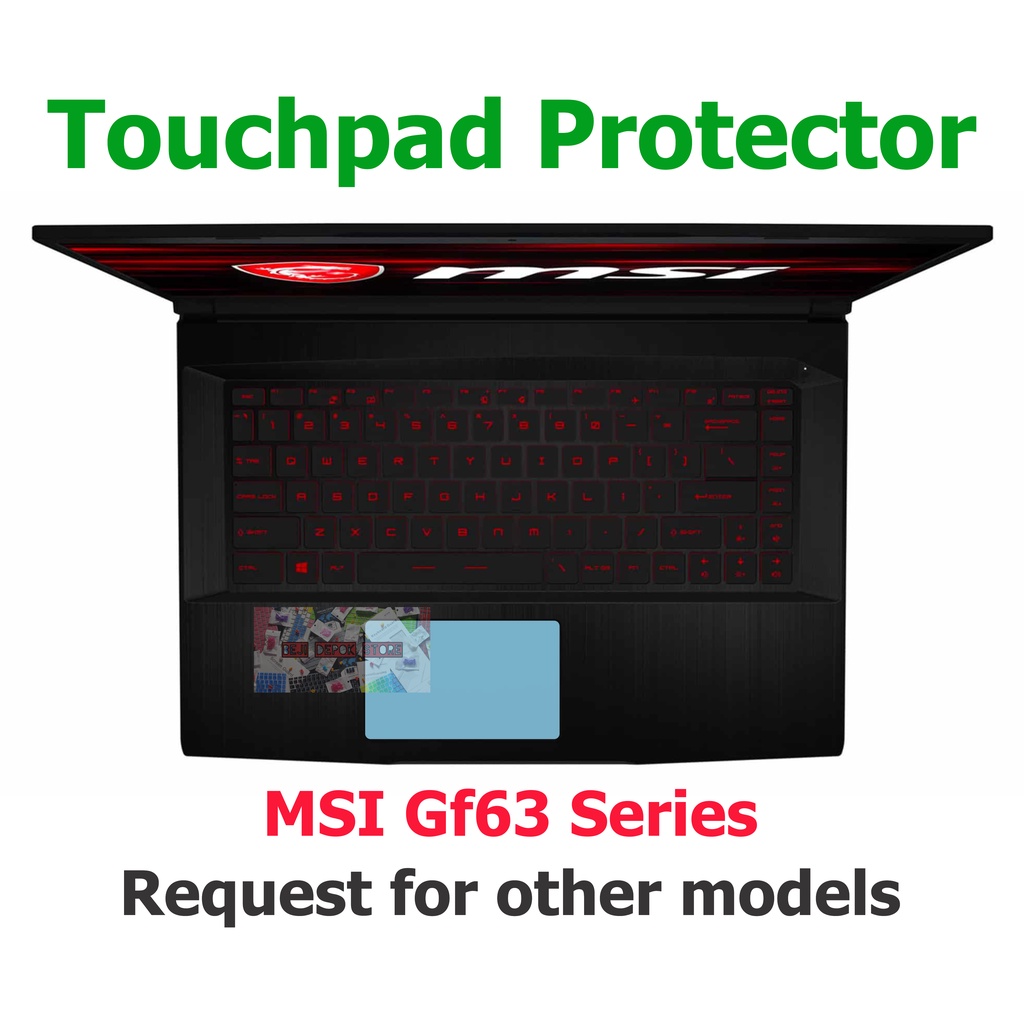 Jual Touchpad Trackpad Protector MSI GF63 Series | Shopee Indonesia