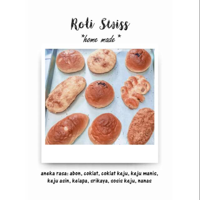 Jual ROTI SWISS HOME MADE ~ ANEKA RASA ~ | Shopee Indonesia