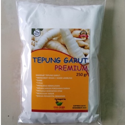 Jual TEPUNG GARUT PATI IRUT 250 GRAM / TEPUNG ANGKRIK / UMBI SAGU OBAT ...
