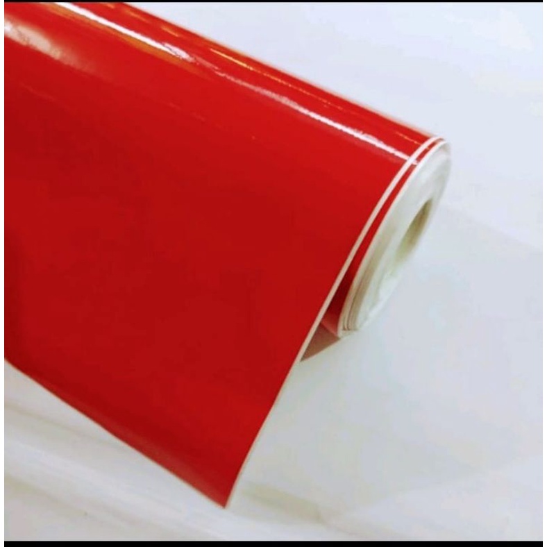 Jual scotlite motor merah glossy maxdecal | Shopee Indonesia