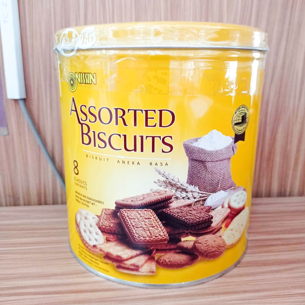Jual NISSIN BISKUIT KALENG// ASSORTED BISCUIT 650G | Shopee Indonesia