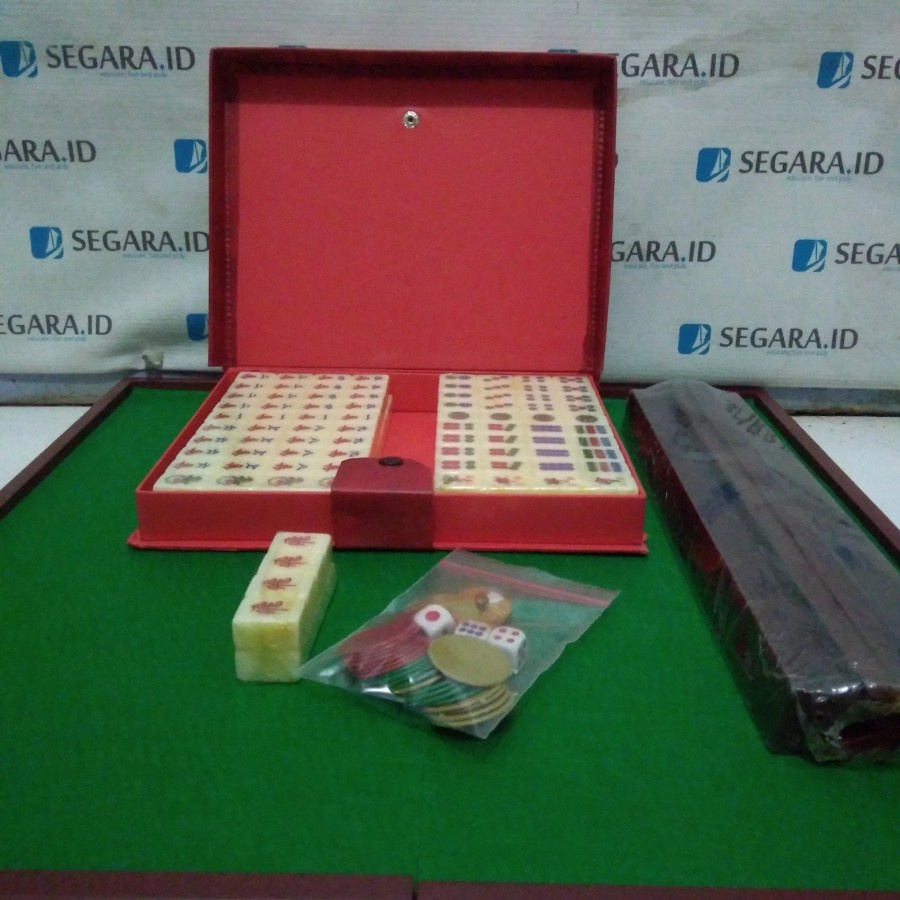 Jual Board Game - Mahyong Mahjong Set Catur Cina isi segel | Shopee ...