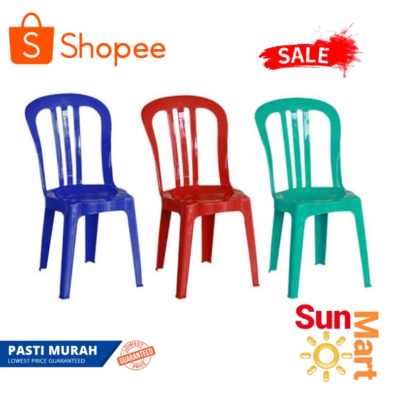Jual KURSI SENDER PLASTIK Napolly / KURSI MAKAN SENDERAN PLASTIK Napoly ...