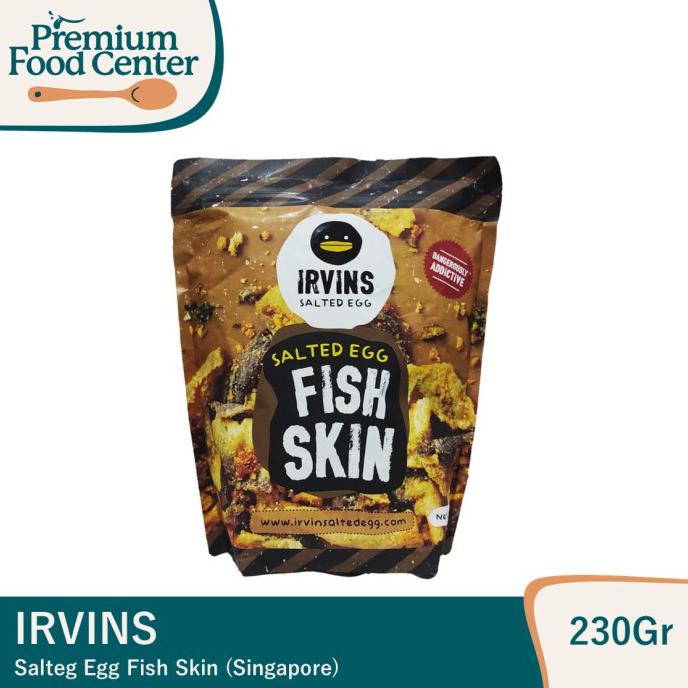 Jual IRVINS - Salted Egg Fish Skin (230g) | Shopee Indonesia