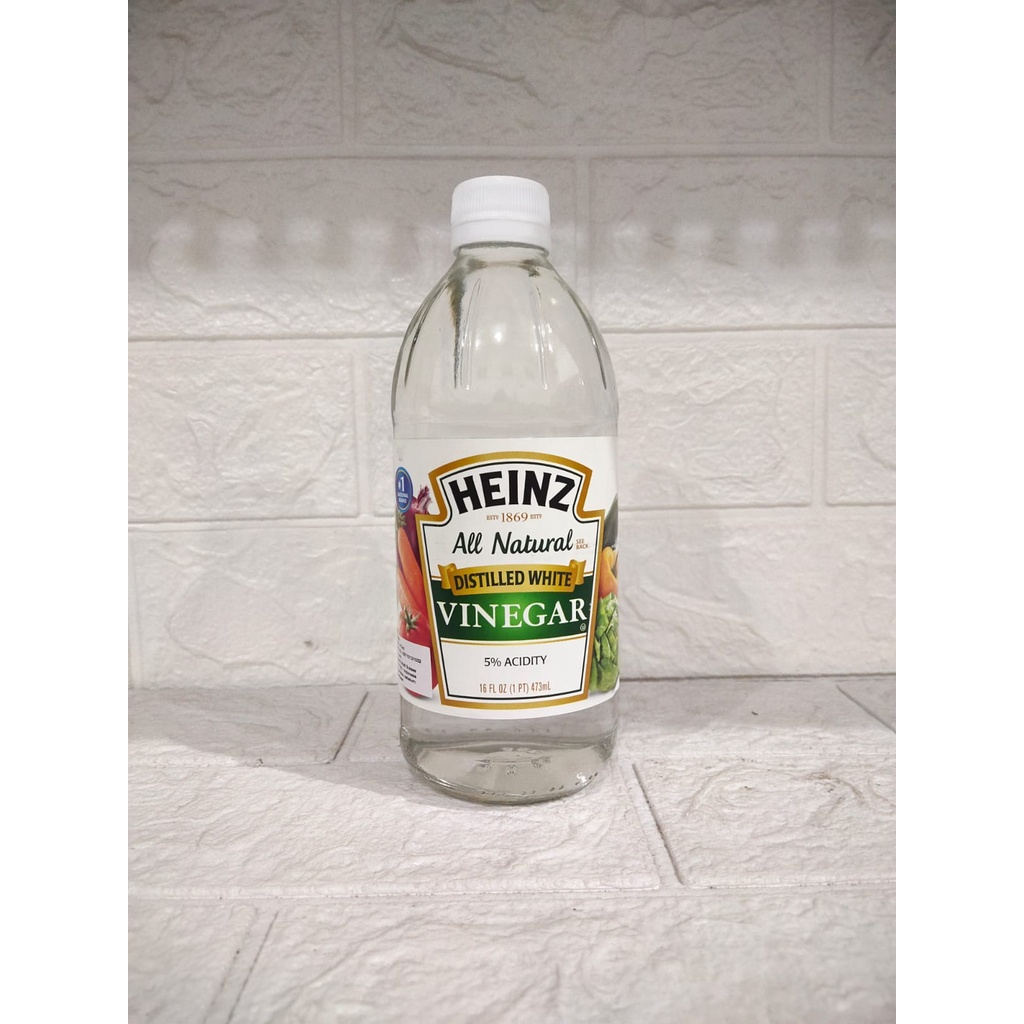Jual Cuka Putih Heinz 473 ml / Heinz Distilled White Vinegar 473 ml EXP ...