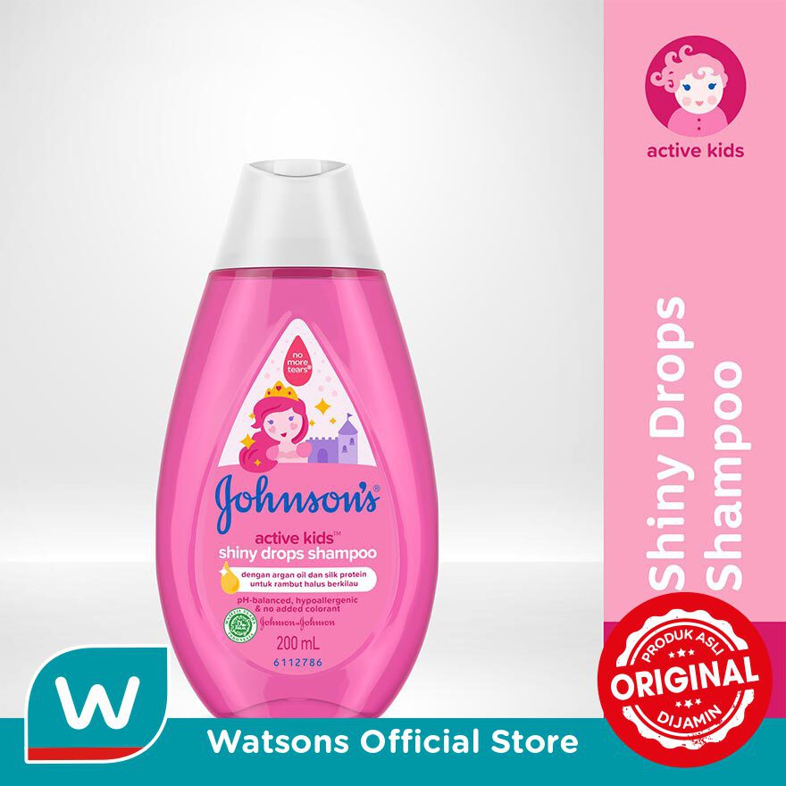 Jual Johnson's Kids Shiny Drops Shampoo 200ml | Shopee Indonesia