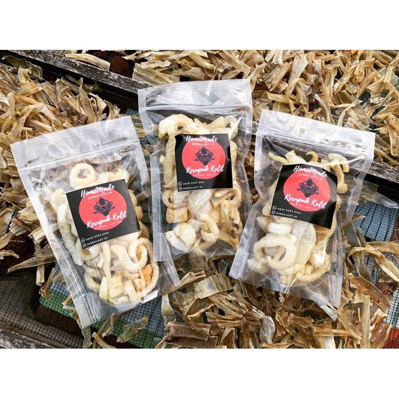 Jual SNACK( KERUPUK KULIT IKAN PARI 100% ORIGINAL ) | Shopee Indonesia