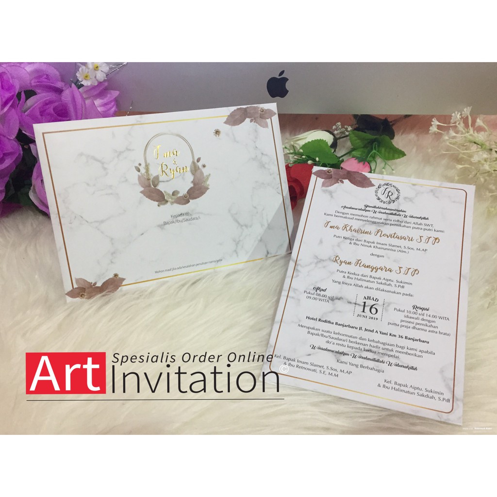 Jual Undangan Pernikahan hard Cover Landscape | Shopee Indonesia