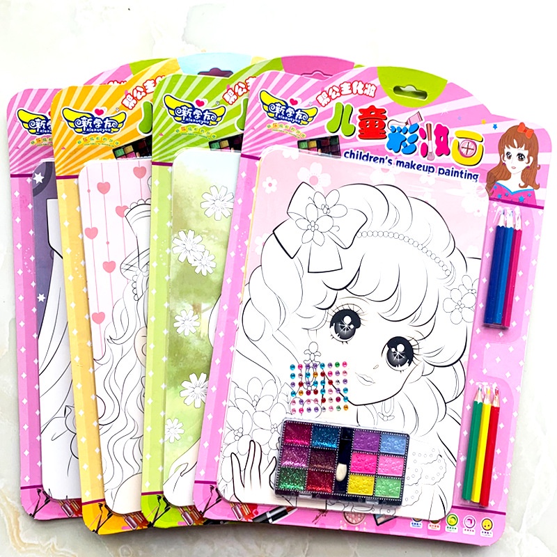 Jual TweedyToys - DIY Make Up Painting / Mainan Edukasi DIY Mewarnai ...