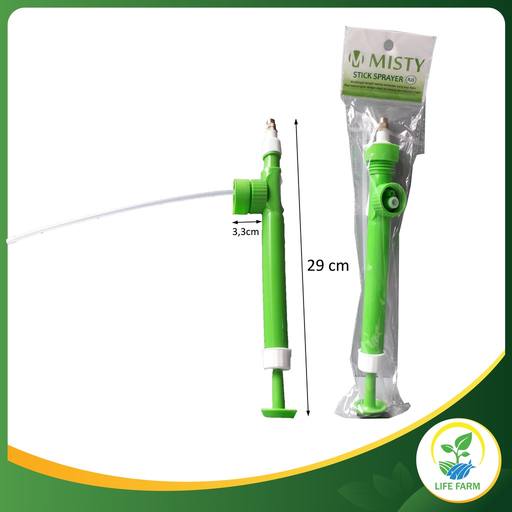 Jual Kepala Head Stick Sprayer Misty Semprotan Multifungsi | Shopee ...