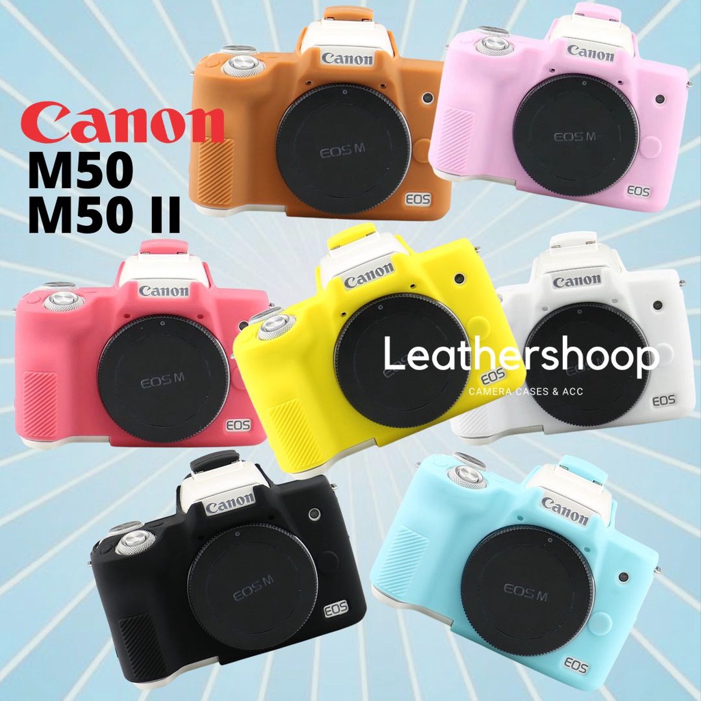 Jual Soft Case Rubber Canon EOS M50 dan M50 Mark II case | Shopee Indonesia