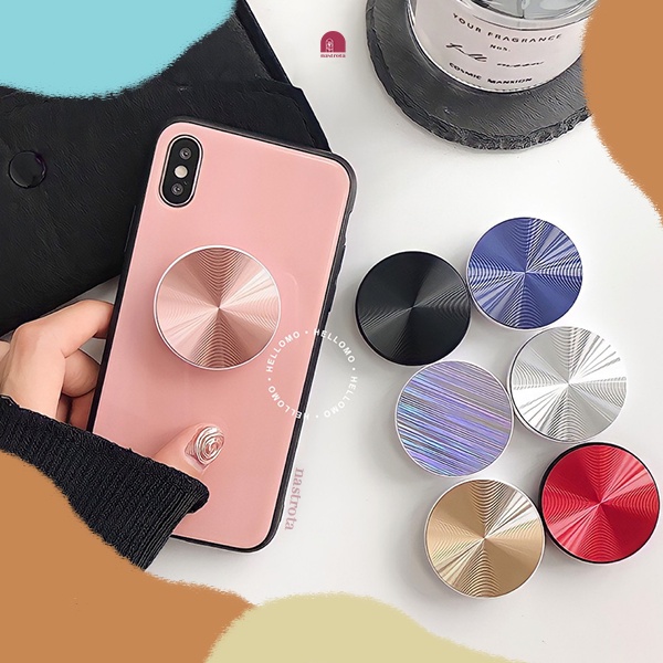 Jual Pop Socket Acrylic Circle / Phone Holder Polos / Hand Grip ...