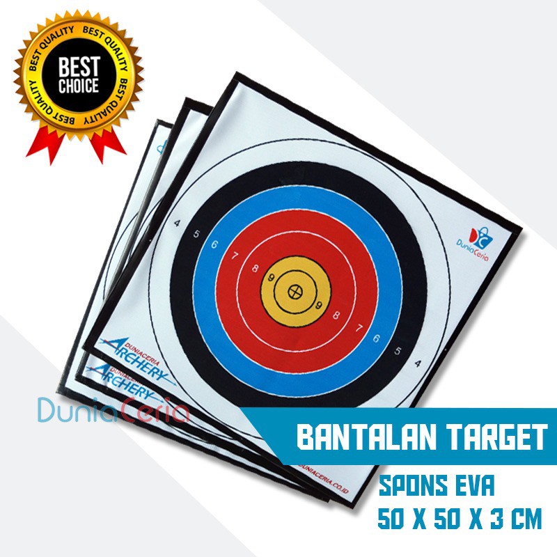 Jual Bantalan Face Target Panahan 50 x 50 x 3 cm Kuat | Shopee Indonesia
