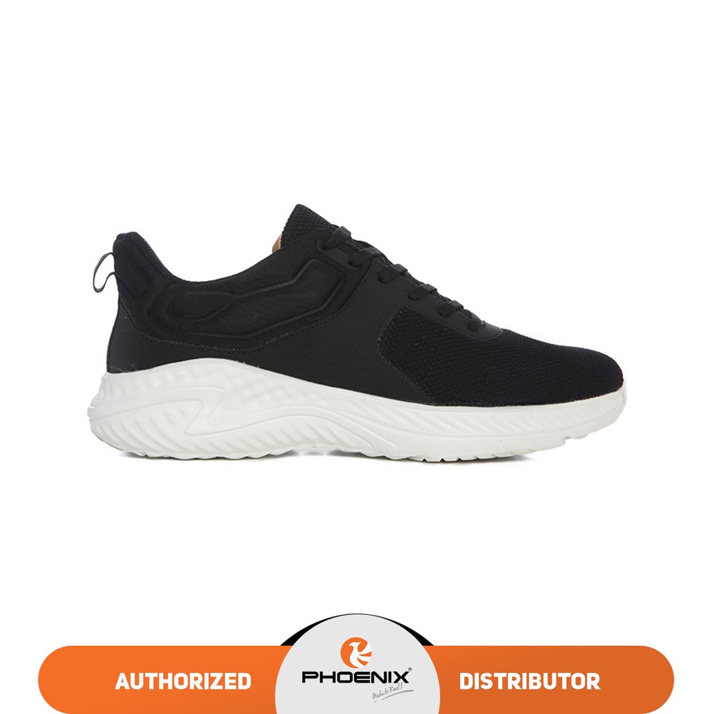 Jual Phoenix Akira Sepatu Sneakers Pria - Black | Shopee Indonesia