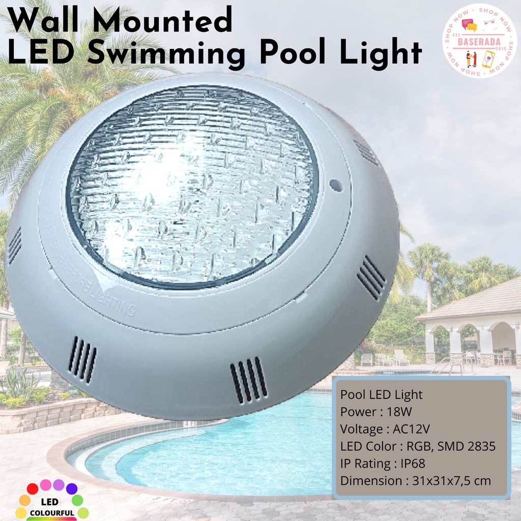 Jual Lampu Kolam Renang LED - LED Swimming Pool Light | Shopee Indonesia