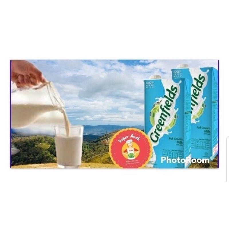 Jual greenfields susu uht 1 liter | Shopee Indonesia