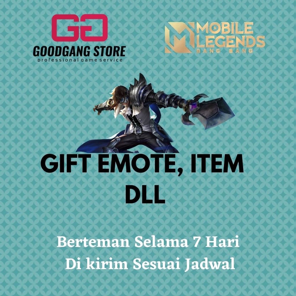 Jual GIFT EMOTE & ITEM MOBILE LEGENDS MURAH (PRE ORDER) #5 | Shopee ...