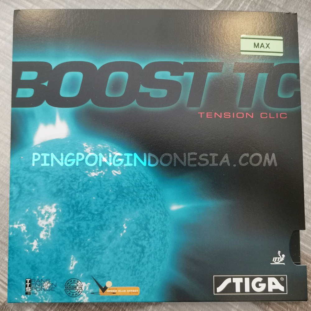 Jual Stiga Boost TC - Rubber Pingpong/Karet Pingpong/Karet Tenis Meja Bat Bet | Shopee Indonesia
