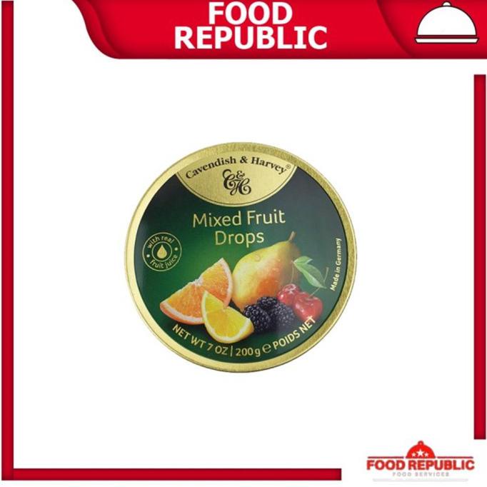 Jual PERMEN CAVENDISH & HARVEY MIXED FRUIT DROPS CANDY IMPORT VARIAN ...