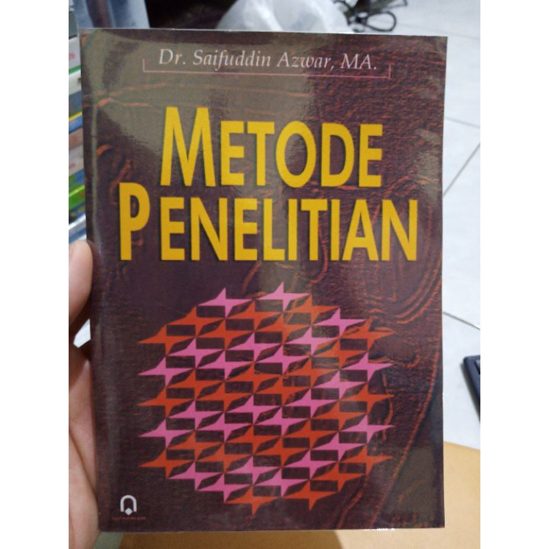 Jual Metode Penelitian - Saifuddin Azwar Edisi 2019 | Shopee Indonesia
