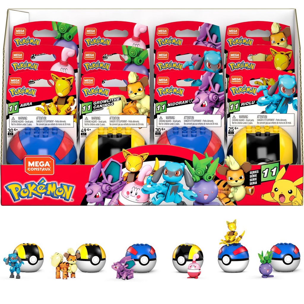 Jual Mega Construx Blocks Pokemon Poke Ball Bricks Authentic Mattel ...
