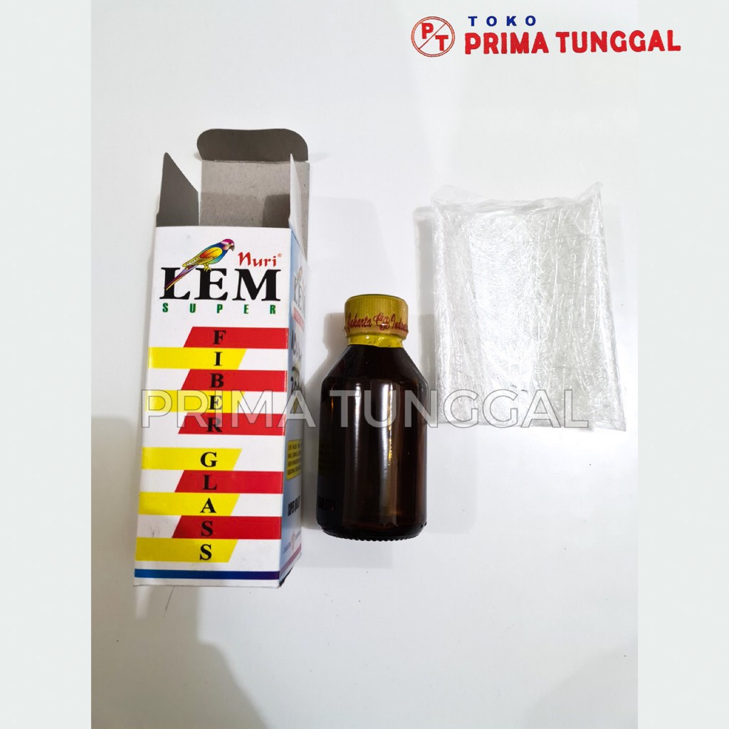 Jual Lem Super Fiber Fibre Glass Nuri 250 Gram Lem Serbaguna Lem ...